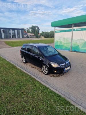 Melns Opel Zafira 2008 Ludza, ar dzinēja tilpumu 1.70 L un nobraukumu 0 tūkst. km par 1150 €, foto 6 vietnē AUTOMOTO.COM.LV