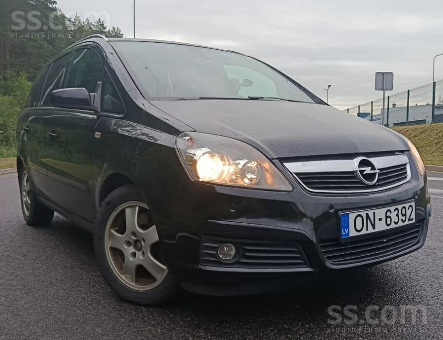 Melns Opel Zafira 2008 Jelgava, ar dzinēja tilpumu 1.90 L un nobraukumu 274 tūkst. km par 1550 €, foto 1 vietnē AUTOMOTO.COM.LV