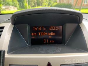 Black Opel Zafira 2008 in Riga, with an engine capacity of 1.90 L and mileage of 0 thousand km for 1499 €, photo 14 on AUTOMOTO.COM.LV