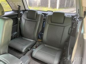 Black Opel Zafira 2008 in Riga, with an engine capacity of 1.90 L and mileage of 0 thousand km for 1499 €, photo 22 on AUTOMOTO.COM.LV