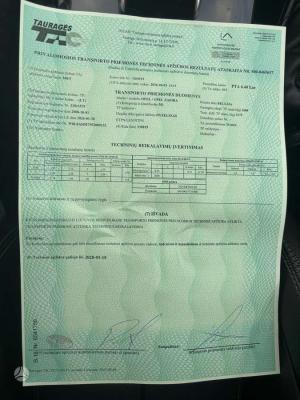 Черный Опель Зафира 2008 в Таураге, объемом двигателя 1.69 л и пробегом 339 тыс. км за 1750 €, фото 22 на AUTOMOTO.COM.LV