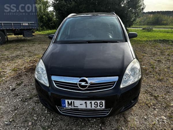 Melns Opel Zafira 2008 Rīga, ar dzinēja tilpumu 1.90 L un nobraukumu 276 tūkst. km par 2300 €, foto 6 vietnē AUTOMOTO.COM.LV