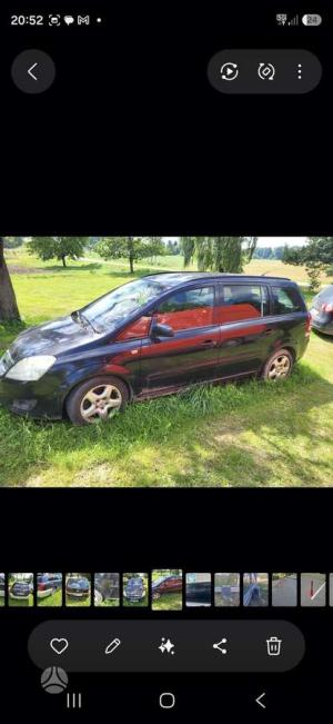 Black Opel Zafira 2008 in Kaunas, with an engine capacity of 1.69 L and mileage of 340 thousand km for 700 €, photo  on AUTOMOTO.COM.LV