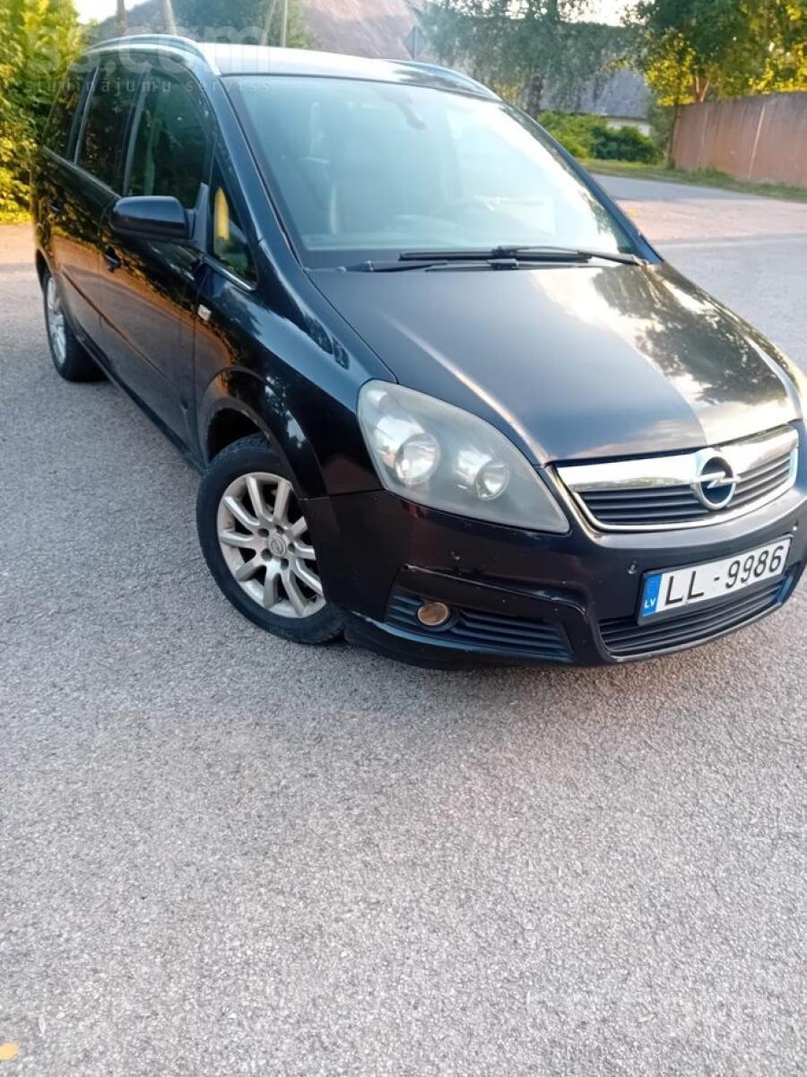 Melns Opel Zafira 2008 Jelgava, ar dzinēja tilpumu 1.90 L un nobraukumu 418 tūkst. km par 1350 €, foto 1 vietnē AUTOMOTO.COM.LV