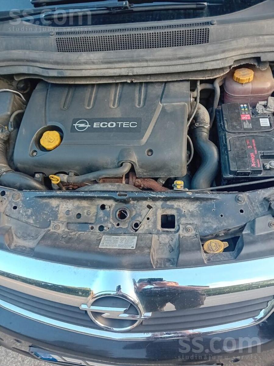 Melns Opel Zafira 2008 Jelgava, ar dzinēja tilpumu 1.90 L un nobraukumu 418 tūkst. km par 1350 €, foto 10 vietnē AUTOMOTO.COM.LV