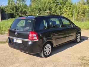 Black Opel Zafira 2008 in Riga, with an engine capacity of 1.90 L and mileage of 265 thousand km for 1850 €, photo 4 on AUTOMOTO.COM.LV