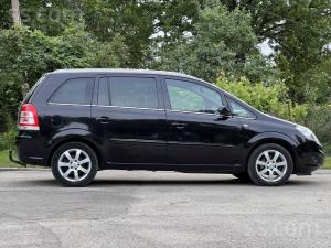Black Opel Zafira 2009 in Jelgava, with an engine capacity of 1.80 L and mileage of 182 thousand km for 3300 €, photo 6 on AUTOMOTO.COM.LV