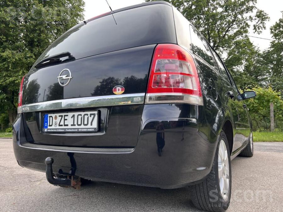 Melns Opel Zafira 2009 Jelgava, ar dzinēja tilpumu 1.80 L un nobraukumu 182 tūkst. km par 3500 €, foto 27 vietnē AUTOMOTO.COM.LV