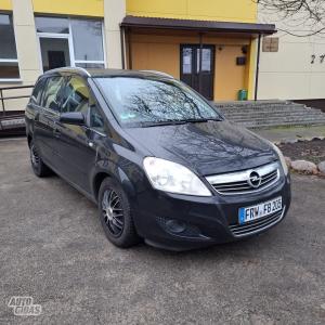 Melns Opel Zafira 2009 Varėna, ar dzinēja tilpumu 1.70 L un nobraukumu 341 tūkst. km par 2350 €, foto  vietnē AUTOMOTO.COM.LV