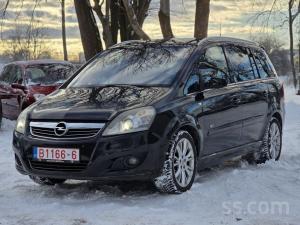 Melns Opel Zafira 2009 Liepāja, ar dzinēja tilpumu 1.90 L un nobraukumu 290 tūkst. km par 3700 €, foto 2 vietnē AUTOMOTO.COM.LV