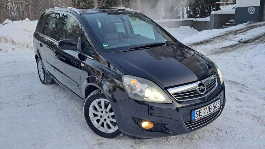 Melns Opel Zafira 2009 Prienai, ar dzinēja tilpumu 1.91 L un nobraukumu 235 tūkst. km par 3350 €, foto 1 vietnē AUTOMOTO.COM.LV