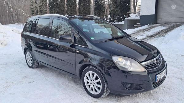 Melns Opel Zafira 2009 Prienai, ar dzinēja tilpumu 1.91 L un nobraukumu 235 tūkst. km par 3350 €, foto 9 vietnē AUTOMOTO.COM.LV