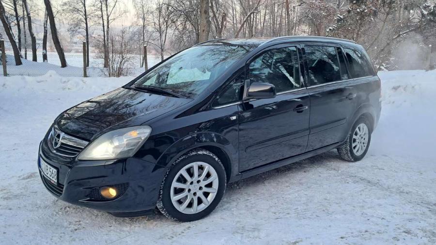 Melns Opel Zafira 2009 Prienai, ar dzinēja tilpumu 1.91 L un nobraukumu 235 tūkst. km par 3350 €, foto 10 vietnē AUTOMOTO.COM.LV