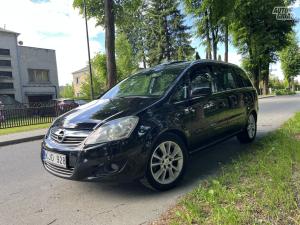 Black Opel Zafira 2009 in Kaunas, with an engine capacity of 1.90 L and mileage of 271 thousand km for 1550 €, photo 3 on AUTOMOTO.COM.LV