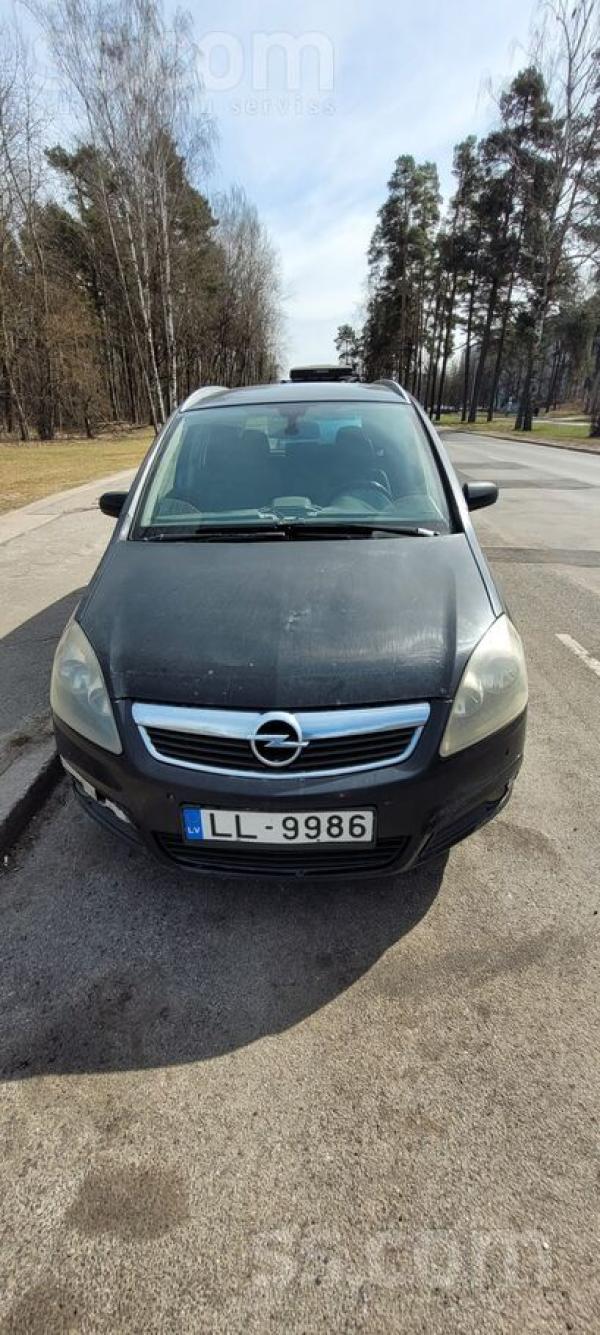 Melns Opel Zafira 2009 Rīga, ar dzinēja tilpumu 1.90 L un nobraukumu 418 tūkst. km par 550 €, foto 6 vietnē AUTOMOTO.COM.LV