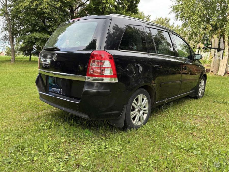 Черный Опель Зафира 2009 в Алитус, объемом двигателя 1.91 л и пробегом 252 тыс. км за 3100 €, фото 6 на AUTOMOTO.COM.LV