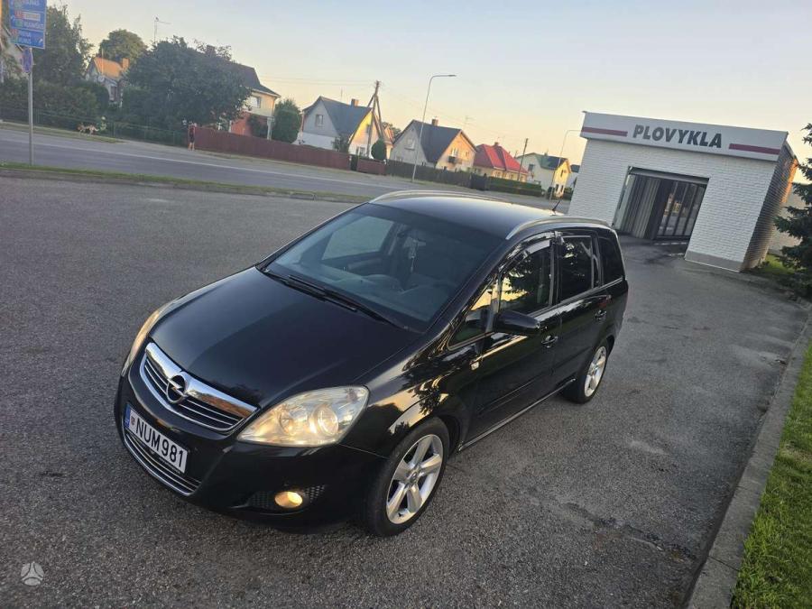 Melns Opel Zafira 2009 Marijampole, ar dzinēja tilpumu 1.69 L un nobraukumu 263 tūkst. km par 2850 €, foto 1 vietnē AUTOMOTO.COM.LV