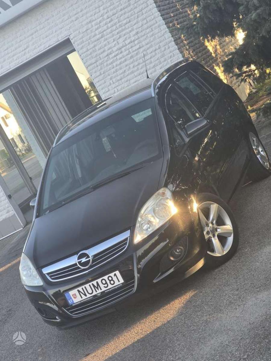 Melns Opel Zafira 2009 Marijampole, ar dzinēja tilpumu 1.69 L un nobraukumu 263 tūkst. km par 2850 €, foto 13 vietnē AUTOMOTO.COM.LV
