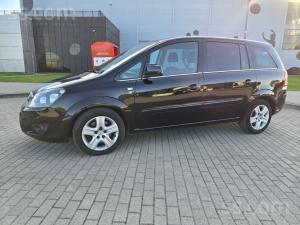 Black Opel Zafira 2010 in Riga, with an engine capacity of 1.70 L and mileage of 345 thousand km for 3000 €, photo 2 on AUTOMOTO.COM.LV