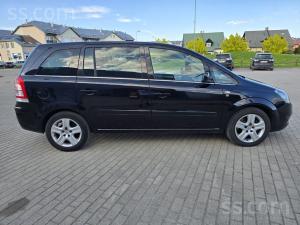 Black Opel Zafira 2010 in Riga, with an engine capacity of 1.70 L and mileage of 345 thousand km for 3000 €, photo 8 on AUTOMOTO.COM.LV