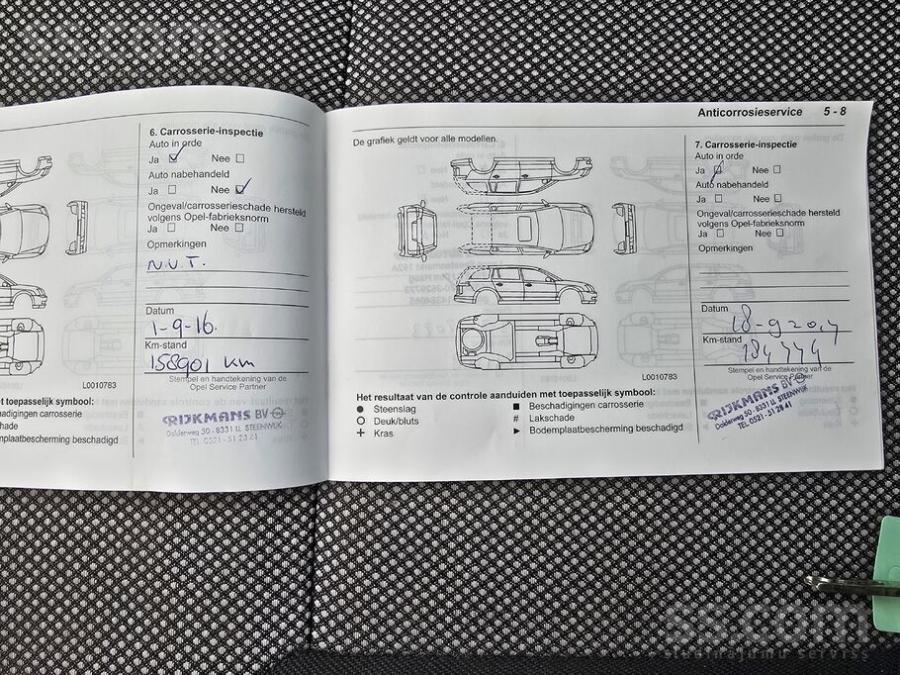 Black Opel Zafira 2010 in Riga, with an engine capacity of 1.70 L and mileage of 345 thousand km for 3000 €, photo 23 on AUTOMOTO.COM.LV