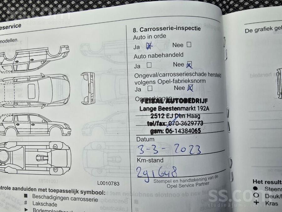 Black Opel Zafira 2010 in Riga, with an engine capacity of 1.70 L and mileage of 345 thousand km for 3000 €, photo 24 on AUTOMOTO.COM.LV