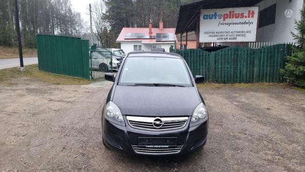 Black Opel Zafira 2010 in Vilnius, with an engine capacity of 1.80 L and mileage of 160 thousand km for 2550 €, photo 2 on AUTOMOTO.COM.LV