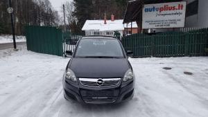 Black Opel Zafira 2010 in Vilnius, with an engine capacity of 1.80 L and mileage of 160 thousand km for 2600 €, photo 2 on AUTOMOTO.COM.LV
