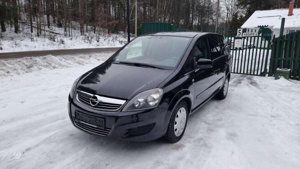 Melns Opel Zafira 2010 Viļņa, ar dzinēja tilpumu 1.80 L un nobraukumu 160 tūkst. km par 2600 €, foto 3 vietnē AUTOMOTO.COM.LV