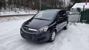Black Opel Zafira 2010 in Vilnius, with an engine capacity of 1.80 L and mileage of 160 thousand km for 2600 €, photo 3 on AUTOMOTO.COM.LV