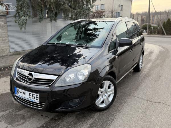 Black Opel Zafira 2010 in Kaunas, with an engine capacity of 1.70 L and mileage of 262 thousand km for 1450 €, photo 1 on AUTOMOTO.COM.LV