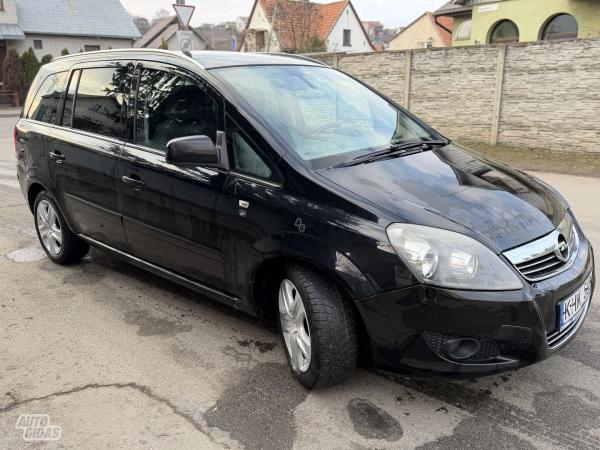 Black Opel Zafira 2010 in Kaunas, with an engine capacity of 1.70 L and mileage of 262 thousand km for 1450 €, photo 3 on AUTOMOTO.COM.LV