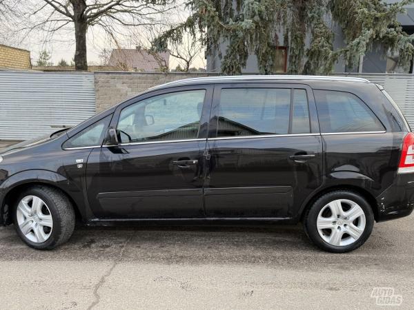 Black Opel Zafira 2010 in Kaunas, with an engine capacity of 1.70 L and mileage of 262 thousand km for 1450 €, photo 8 on AUTOMOTO.COM.LV
