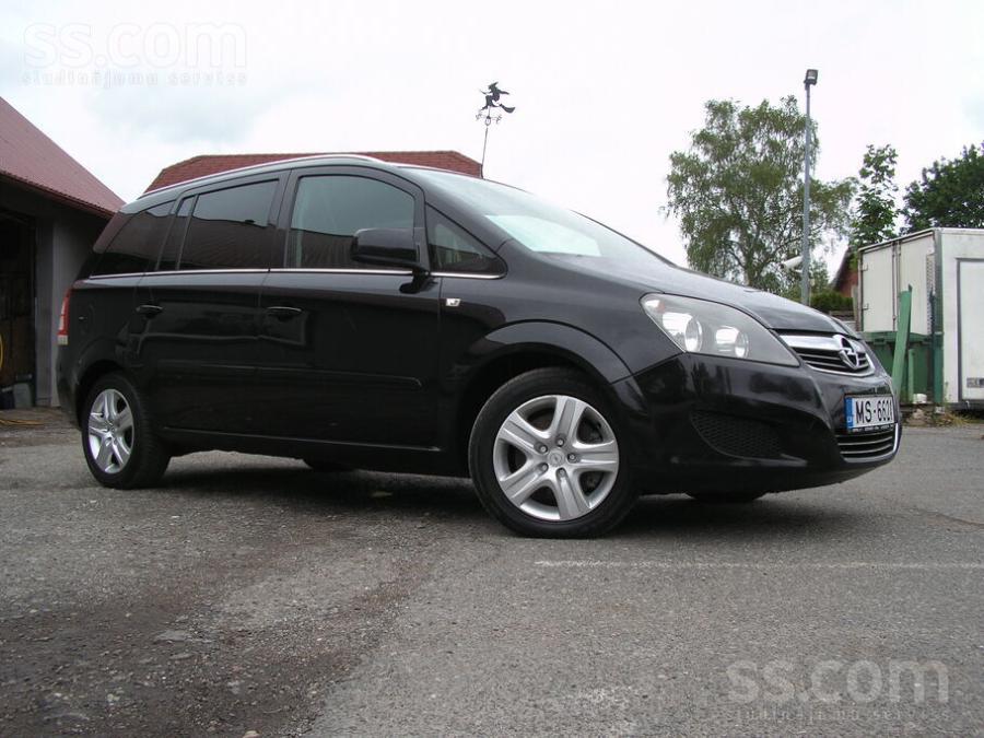 Melns Opel Zafira 2010 Rīga, ar dzinēja tilpumu 1.70 L un nobraukumu 192 tūkst. km par 2450 €, foto 1 vietnē AUTOMOTO.COM.LV
