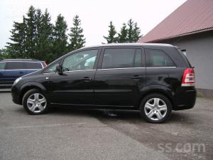 Melns Opel Zafira 2010 Rīga, ar dzinēja tilpumu 1.70 L un nobraukumu 192 tūkst. km par 2450 €, foto 5 vietnē AUTOMOTO.COM.LV
