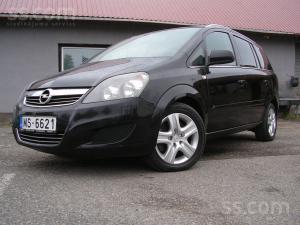 Melns Opel Zafira 2010 Rīga, ar dzinēja tilpumu 1.70 L un nobraukumu 192 tūkst. km par 2450 €, foto 6 vietnē AUTOMOTO.COM.LV