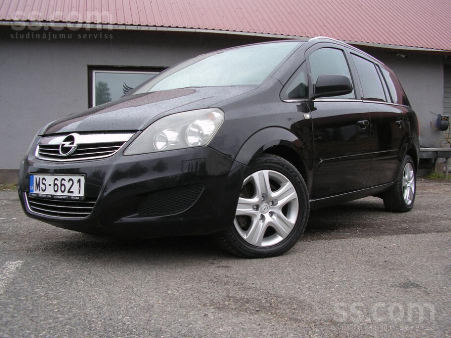 Melns Opel Zafira 2010 Rīga, ar dzinēja tilpumu 1.70 L un nobraukumu 192 tūkst. km par 2450 €, foto 6 vietnē AUTOMOTO.COM.LV