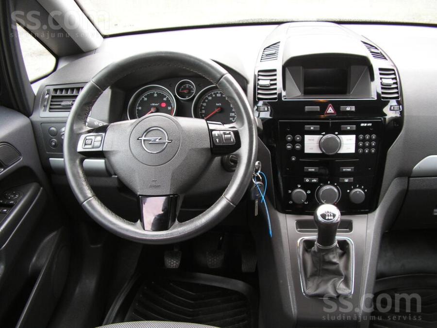 Melns Opel Zafira 2010 Rīga, ar dzinēja tilpumu 1.70 L un nobraukumu 192 tūkst. km par 2450 €, foto 8 vietnē AUTOMOTO.COM.LV