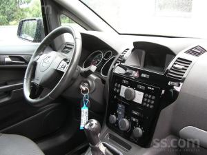 Melns Opel Zafira 2010 Rīga, ar dzinēja tilpumu 1.70 L un nobraukumu 192 tūkst. km par 2450 €, foto 15 vietnē AUTOMOTO.COM.LV