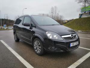 Melns Opel Zafira 2011 Viļņa, ar dzinēja tilpumu 1.80 L un nobraukumu 245 tūkst. km par 3100 €, foto  vietnē AUTOMOTO.COM.LV