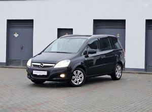Black Opel Zafira 2011 in Vilnius, with an engine capacity of 1.80 L and mileage of 259 thousand km for 3490 €, photo 8 on AUTOMOTO.COM.LV