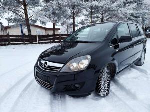 Black Opel Zafira 2011 in Marijampole, with an engine capacity of 1.69 L and mileage of 238 thousand km for 3250 €, photo 14 on AUTOMOTO.COM.LV