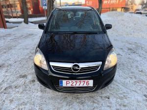 Black Opel Zafira 2011 in Ukmerge, with an engine capacity of 1.80 L and mileage of 320 thousand km for 2000 €, photo 2 on AUTOMOTO.COM.LV