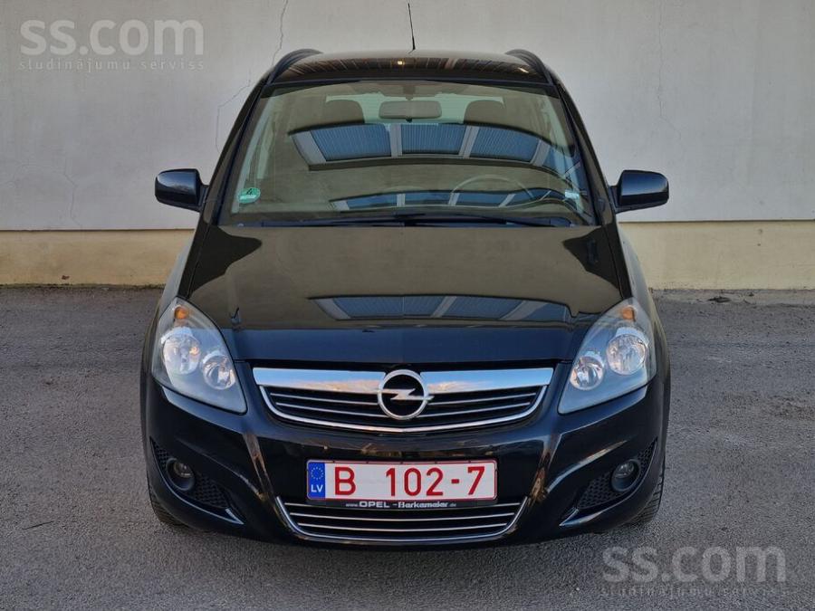 Melns Opel Zafira 2011 Ogre, ar dzinēja tilpumu 1.70 L un nobraukumu 287 tūkst. km par 3850 €, foto 3 vietnē AUTOMOTO.COM.LV