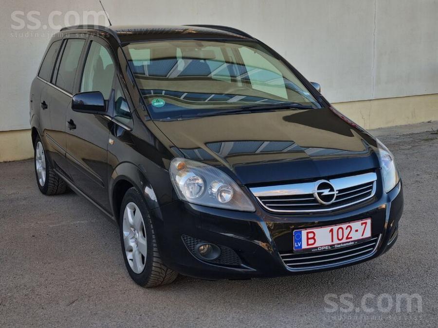 Melns Opel Zafira 2011 Ogre, ar dzinēja tilpumu 1.70 L un nobraukumu 287 tūkst. km par 3850 €, foto 4 vietnē AUTOMOTO.COM.LV