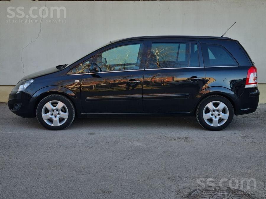 Melns Opel Zafira 2011 Ogre, ar dzinēja tilpumu 1.70 L un nobraukumu 287 tūkst. km par 3850 €, foto 6 vietnē AUTOMOTO.COM.LV