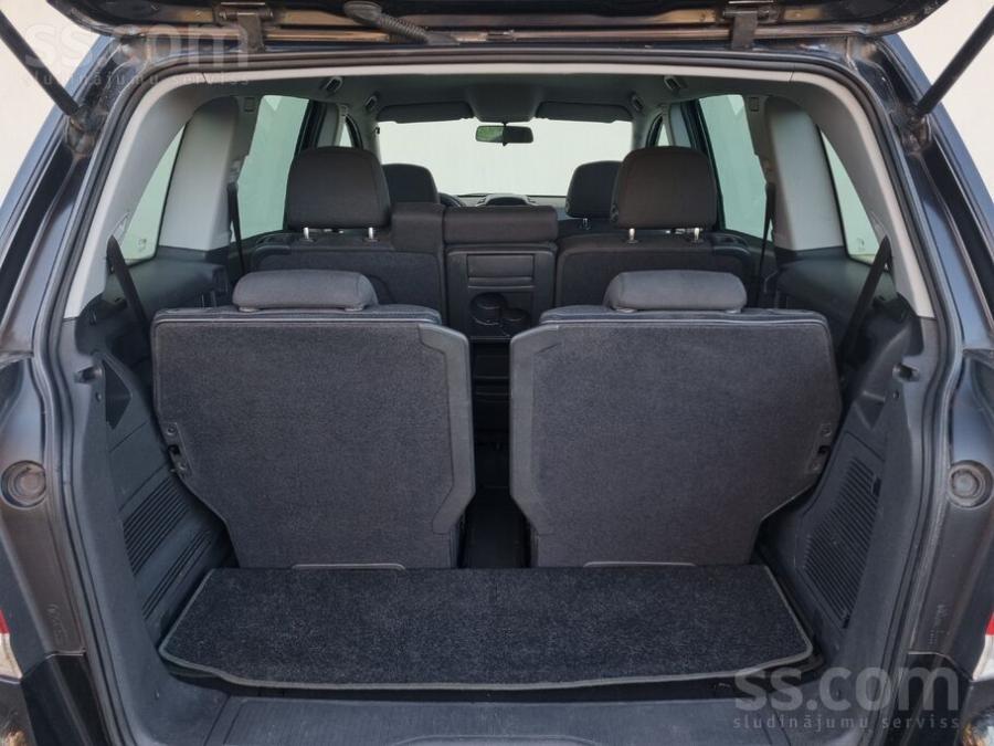 Melns Opel Zafira 2011 Ogre, ar dzinēja tilpumu 1.70 L un nobraukumu 287 tūkst. km par 3850 €, foto 22 vietnē AUTOMOTO.COM.LV