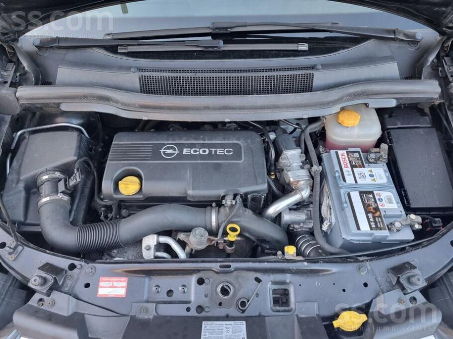 Melns Opel Zafira 2011 Ogre, ar dzinēja tilpumu 1.70 L un nobraukumu 287 tūkst. km par 3850 €, foto 24 vietnē AUTOMOTO.COM.LV