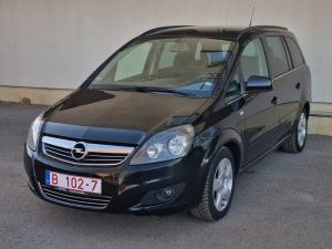 Melns Opel Zafira 2011 Ogre, ar dzinēja tilpumu 1.70 L un nobraukumu 287 tūkst. km par 3850 €, foto  vietnē AUTOMOTO.COM.LV
