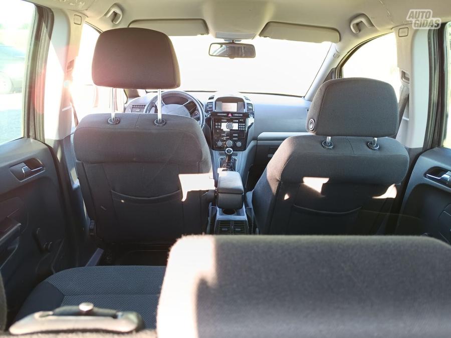 Melns Opel Zafira 2011 Marijampole, ar dzinēja tilpumu 1.70 L un nobraukumu 275 tūkst. km par 2000 €, foto 8 vietnē AUTOMOTO.COM.LV